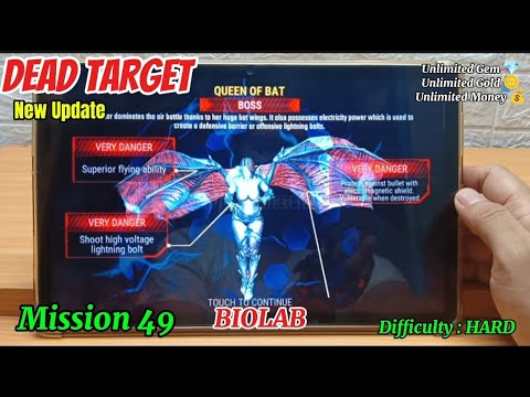 DEAD TARGET 2 Update Mission 49 Biolab BOSS Difficulty : Hard Unlimited Gem/Gold/Money - YouTube