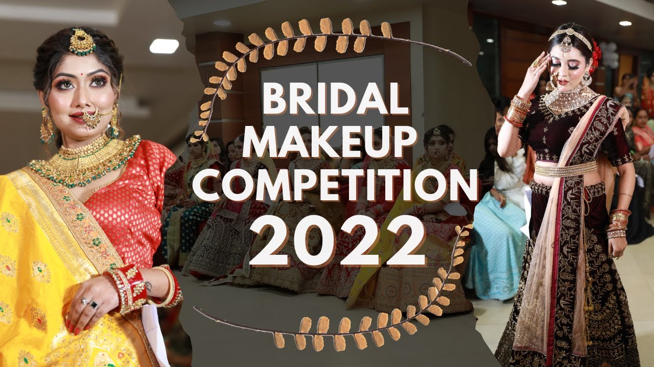 BRIDAL MAKEUP COMPETITION #makeupcompetition #runway #makeupartist # ...