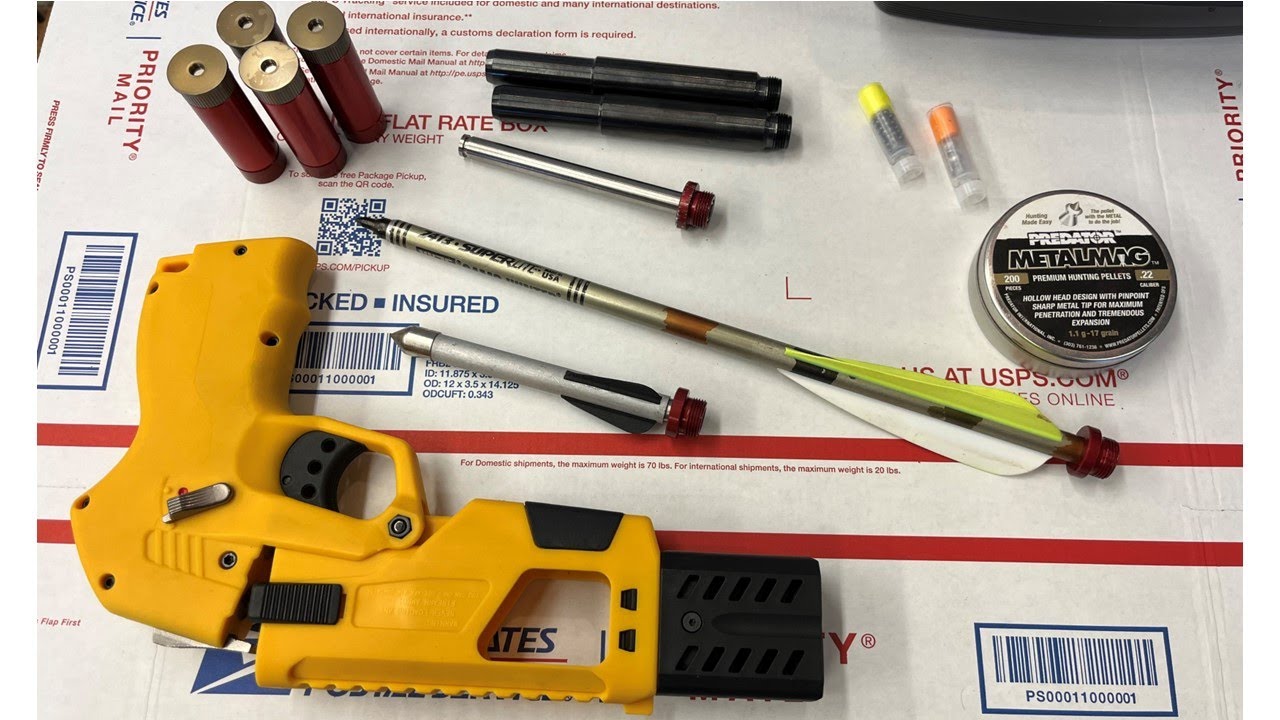 500fps + w/ AEA Defender 2 & 410 shotgun rounds by Texoma Precision ...