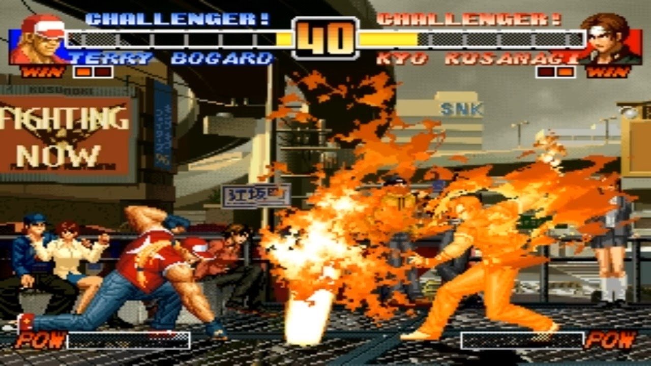 [TAS] Terry VS Kyo (KoF '96) - YouTube