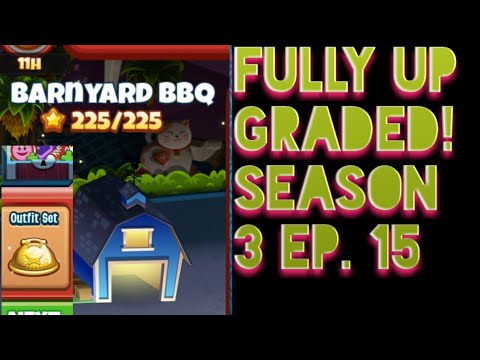 Cooking Dash Barnyard BBQ S3 E15 | Fully upgraded ingredients ...