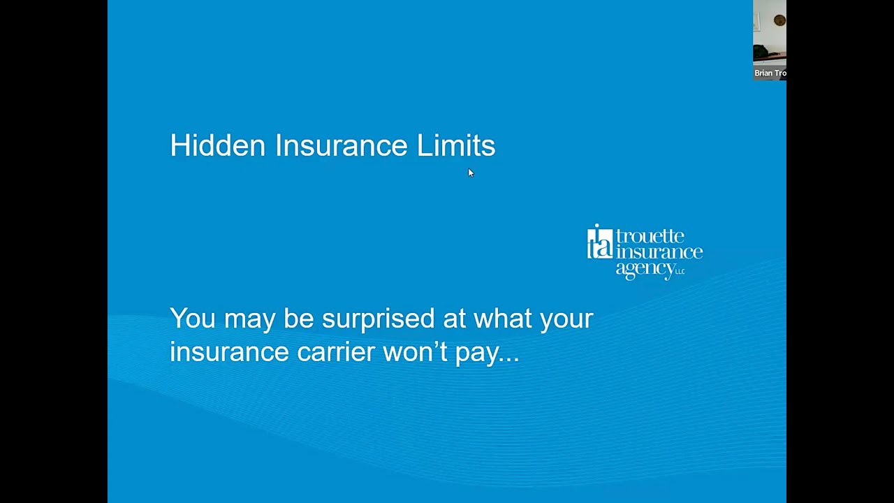 Insurance: Know Your Sub-Limits. - YouTube