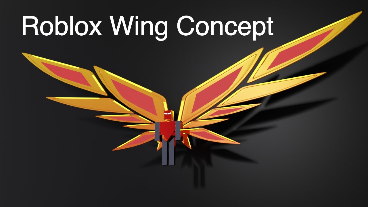Roblox Wings Concept in Blender. Roblox Accessory in Blender. - YouTube