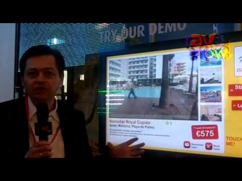 Barco (Belgium) Company Dzine Shows Interactive Digital Signage ...