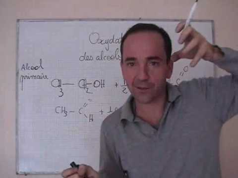 cours 1S / chimie / ch12: réaction d'oxydation ménagée des alcools ...