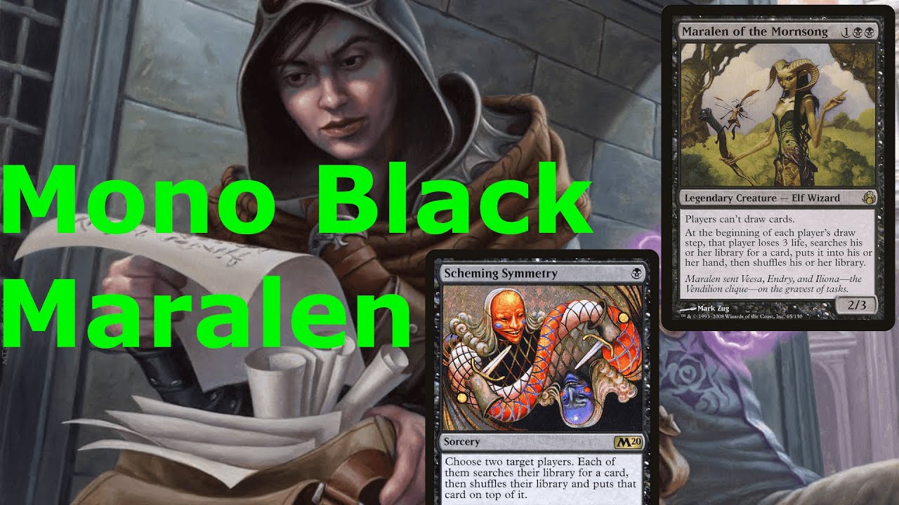 NO SEARCH FOR YOU! Legacy Mono Black Scheming Symmetry / Maralen of the ...