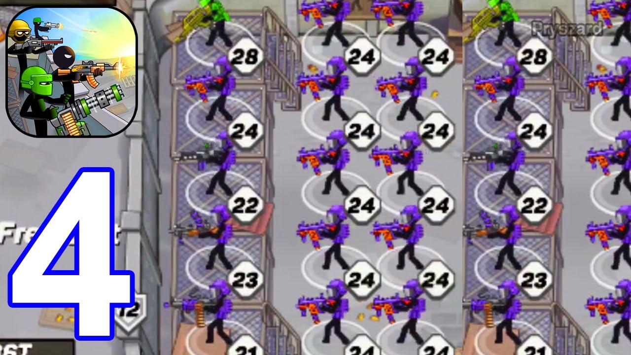 Stickman Defenders: Stick War - Gameplay Walkthrough Part 4 Stick War ...