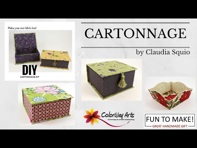 Fabric Covered Box Making Kits