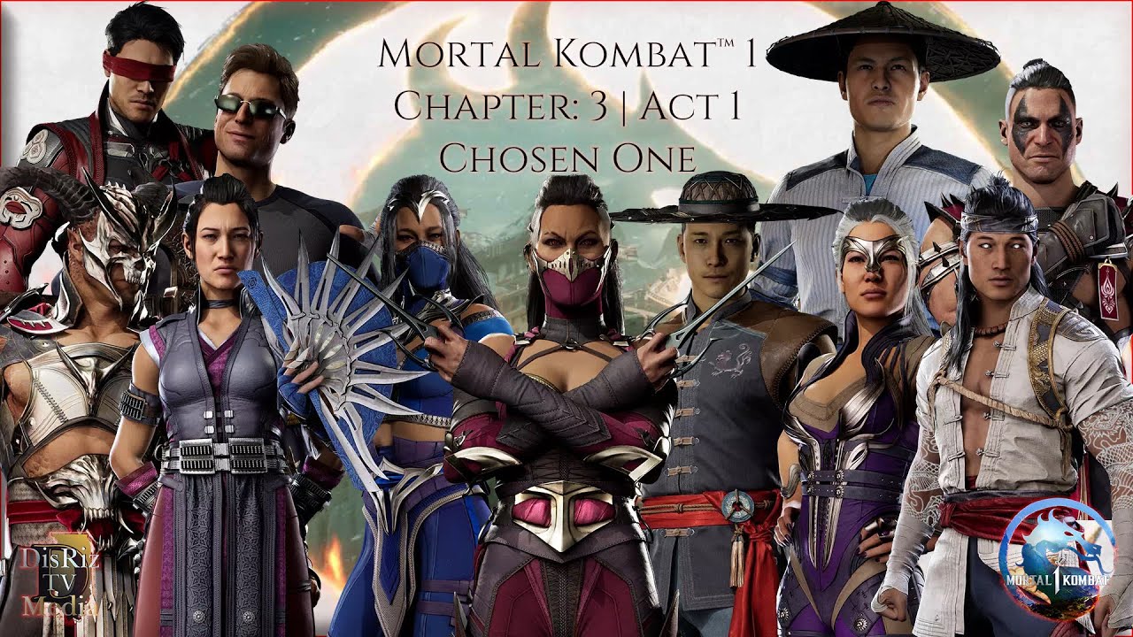 Chosen One (Raiden) Chapter: 3 - Act I | Mortal Kombat™ 1 | Cut Scenes ...