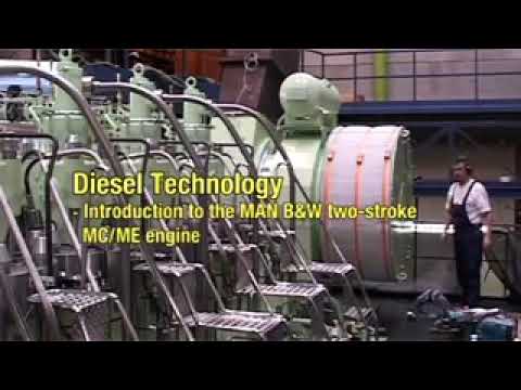 Marine diesel engine MAN B&W MC/ME Engine- Construction and Principle ...