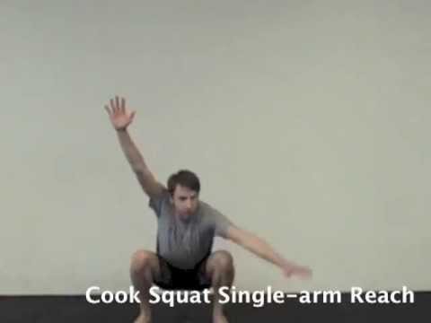 Cook Squat Single-arm Reach - YouTube