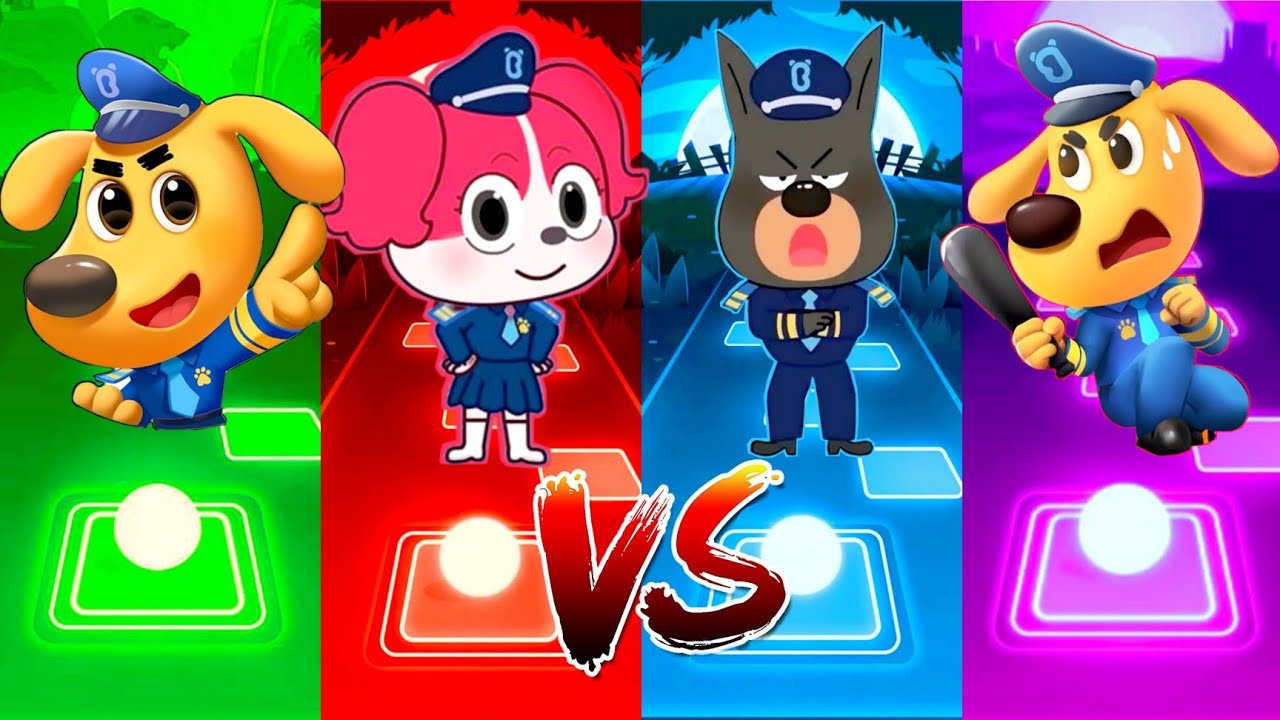 Sheriff Labrador 🆚 Sheriff Labrador Team Who Is Best? - YouTube