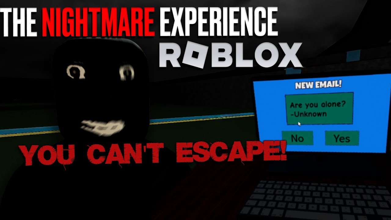 Funny Moments at The Nightmare Experience (ROBLOX Horror Game) - YouTube