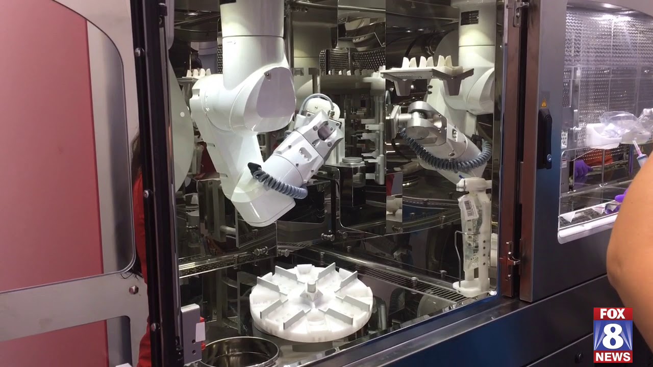 New Pharmacy Robot at Cone Health Cancer Center - YouTube