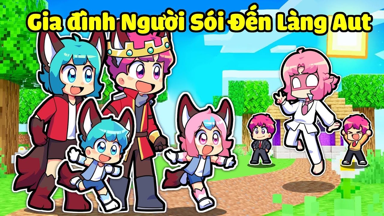 GIA ĐÌNH HIHA NGƯỜI SÓI ĐƯỢC HIHA ALPHA DẪN ĐẾN LÀNG HIHA ĐA VŨ TRỤ ...