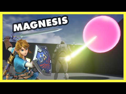 How to Make the MAGNESIS RUNE from BREATH OF THE WILD in UE4 - YouTube