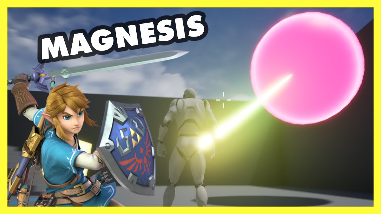 How to Make the MAGNESIS RUNE in UE4 | Legend of Zelda in UE4 #15 - YouTube