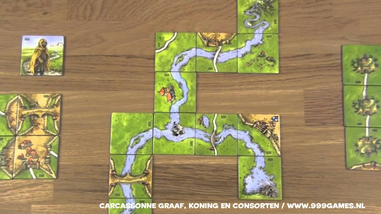 Carcassonne Graaf, Koning en Consorten Trailer - 999 Games - YouTube