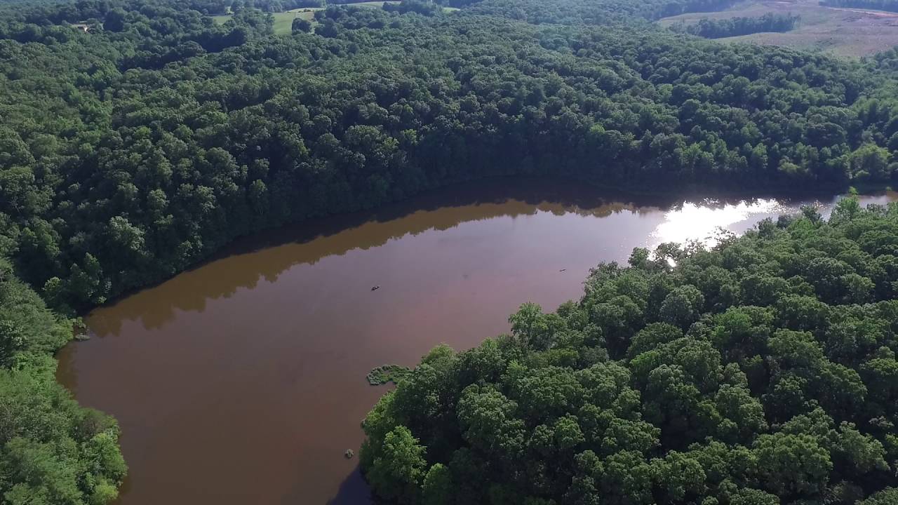 Totier Creek Reservoir June 26 2016 Scottsville VA - YouTube