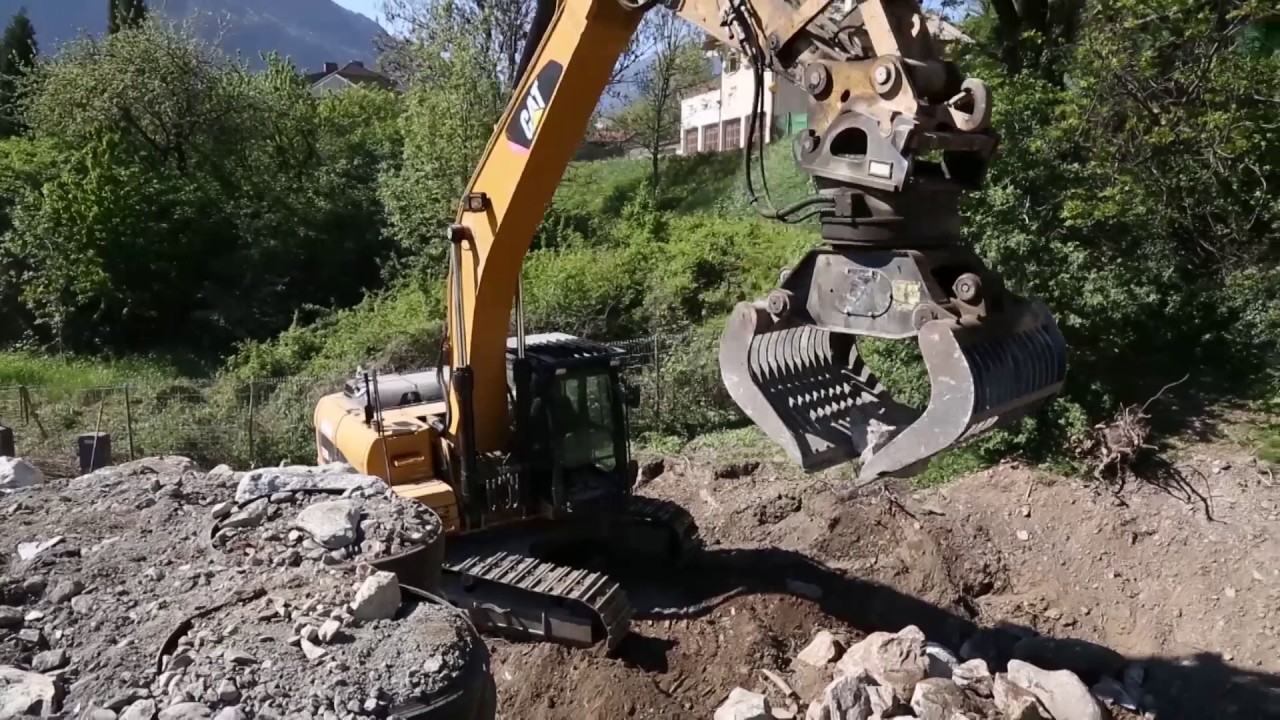 Travaux du merlon de protection aux abords du centre nautique de la ...