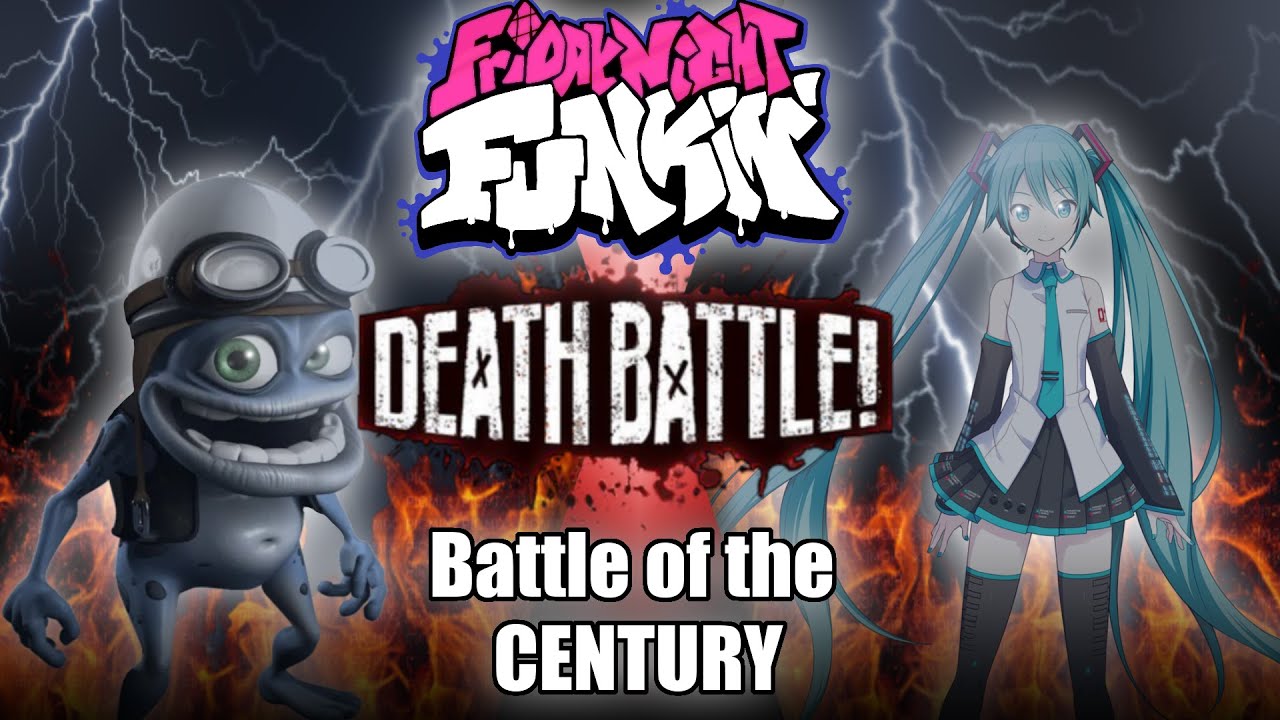 Battle of the century - a Crazy Frog vs. Hatsune Miku FNF song - YouTube