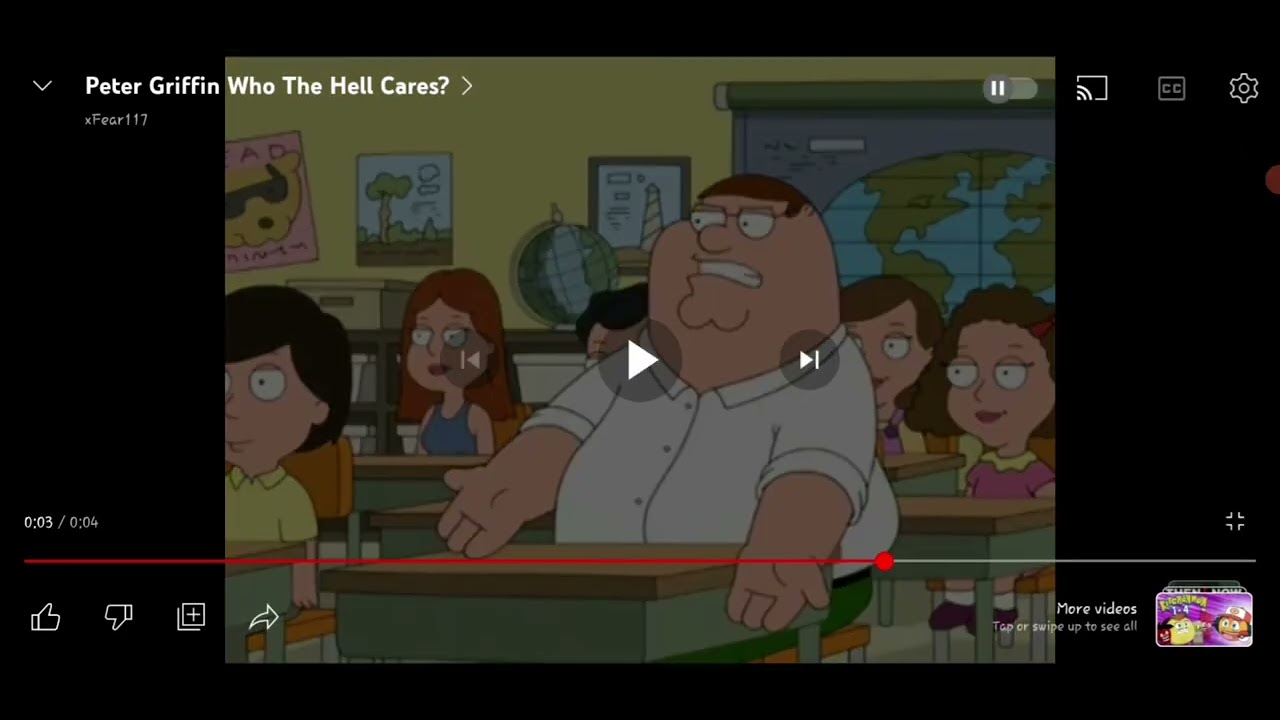 who the hell cares family guy - YouTube