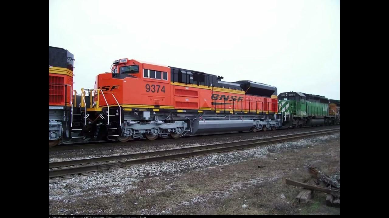 BNSF 9374’s K5LLA - YouTube