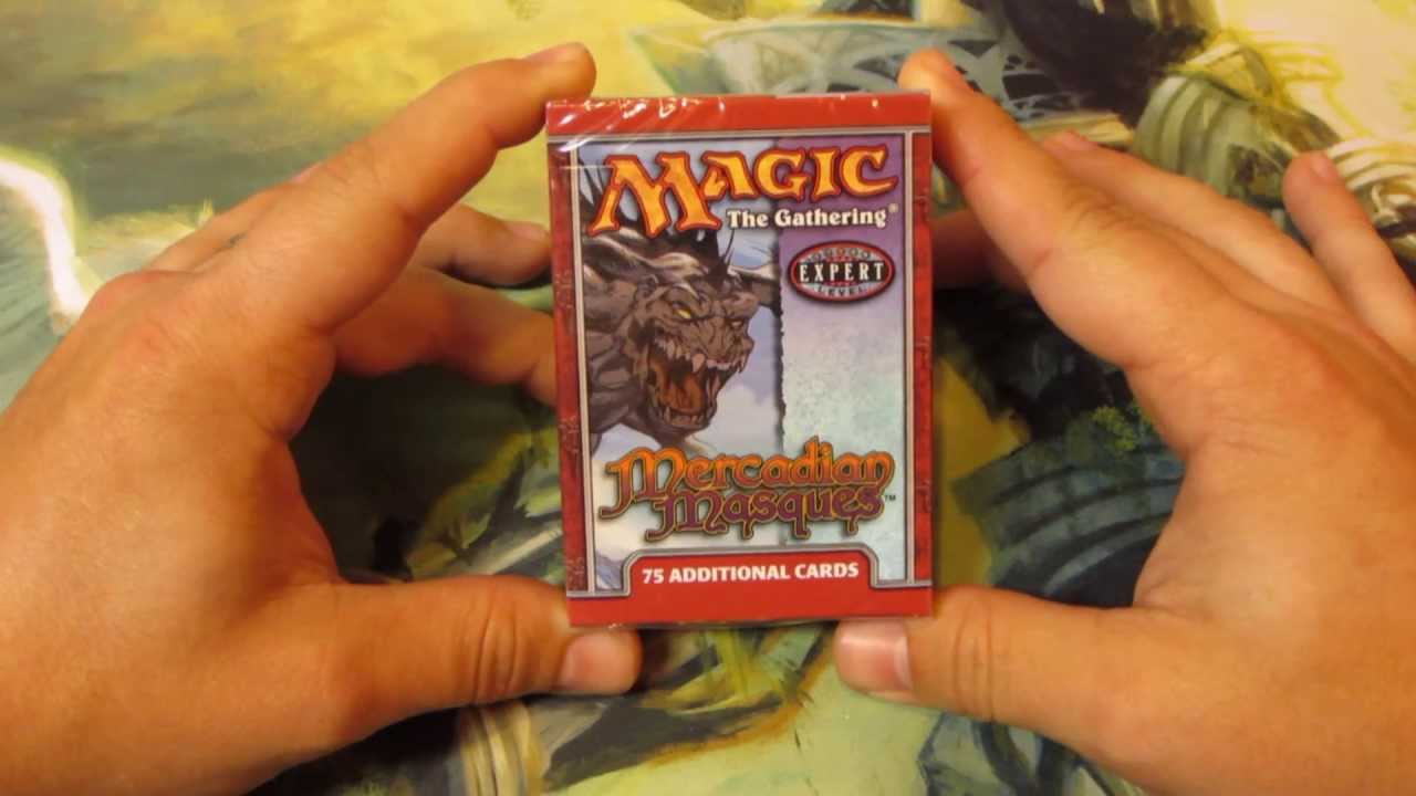 MTG Mercadian Masques Tournament Pack Opening 8/30/13 - YouTube
