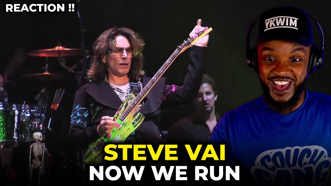 🎵 Steve Vai - Now We Run REACTION - YouTube