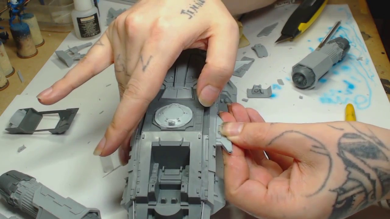 How To Build A Forge World Fire Raptor - YouTube