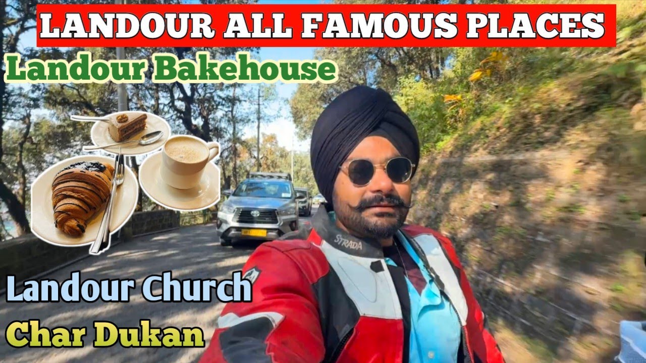 Landour most famous tourist places !! Char dukan !! British charch ...
