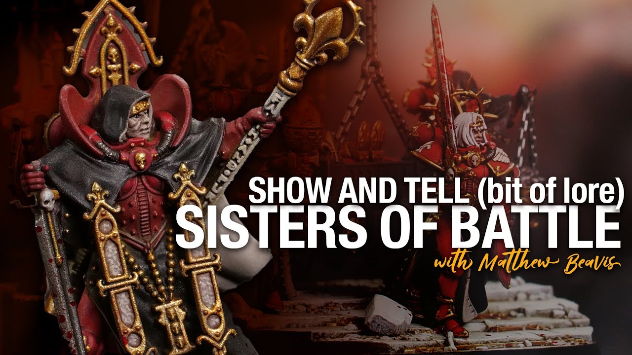 Sisters of Battle painted by Matthew of Grot Guard Fame Army Showcase ...