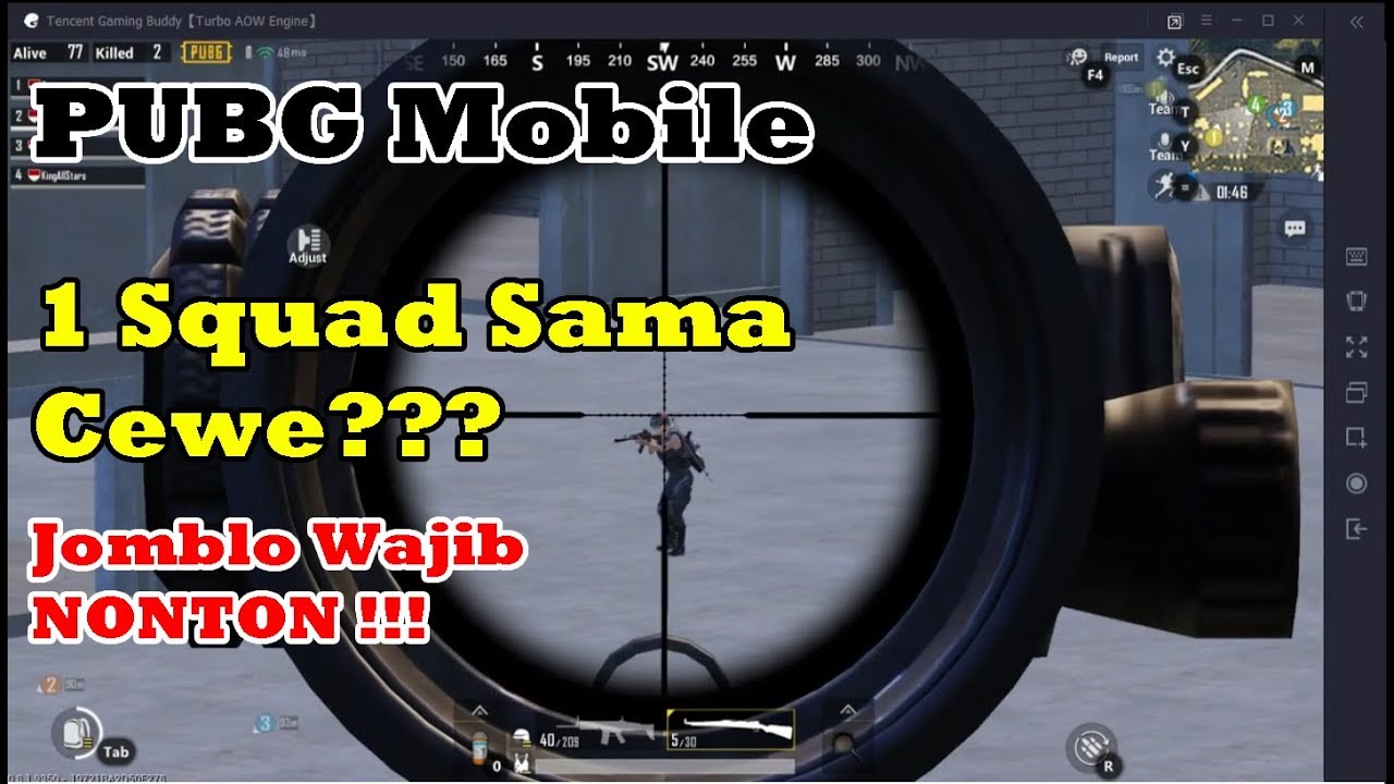 FPP 1 Squad sama cewe??? - PUBG Mobile Indonesia - YouTube