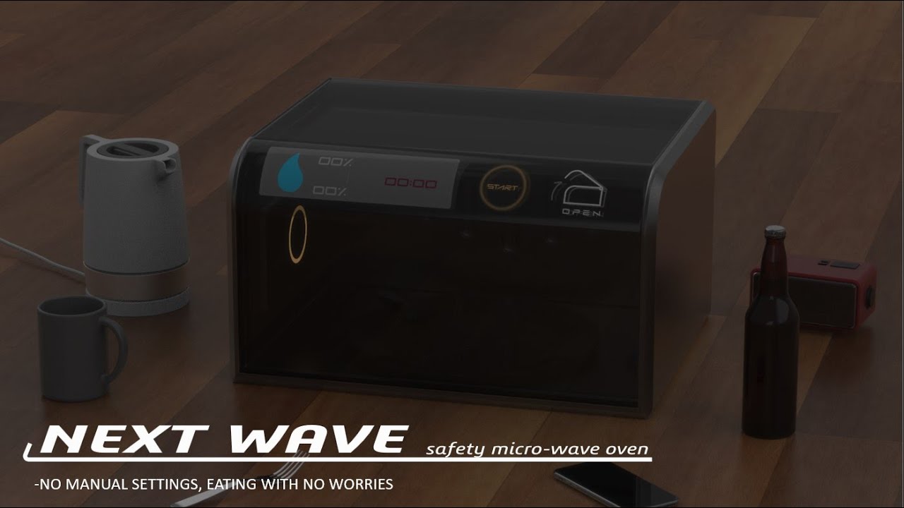 NEXT WAVE - safety micro-wave oven /product introduction - YouTube