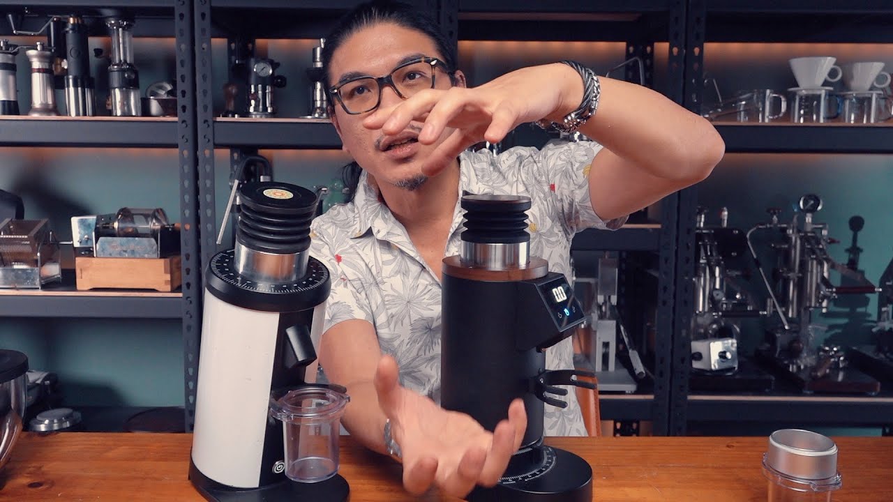 為咖啡玩家而生，DF64E 義式磨豆機 / 比對先前機型DF64 - YouTube
