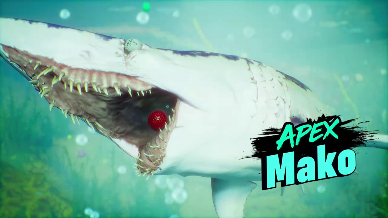 Maneater gameplay: killing apex mako plus multiple others as shadow ...