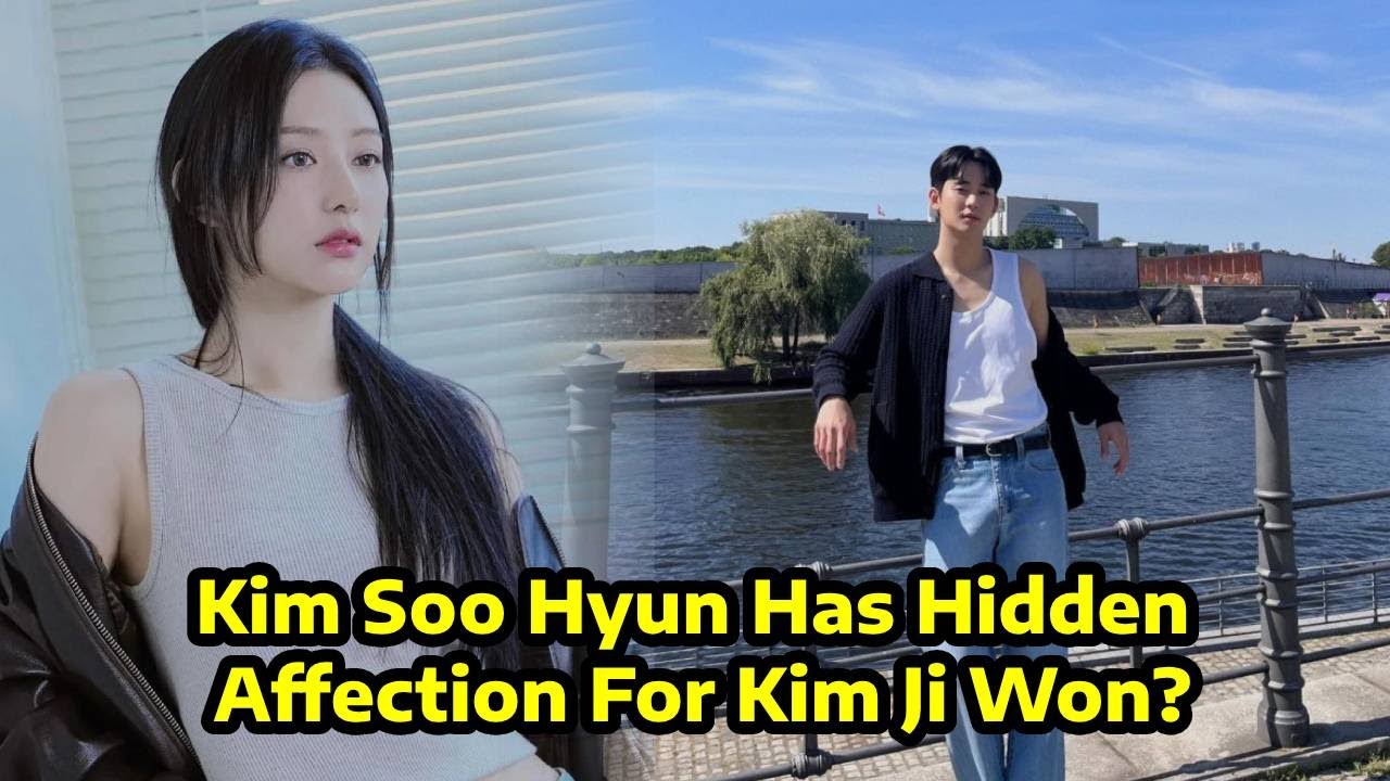 Fans Point Clues Kim Soo Hyun Has Hidden Affection For Kim Ji Won. - YouTube