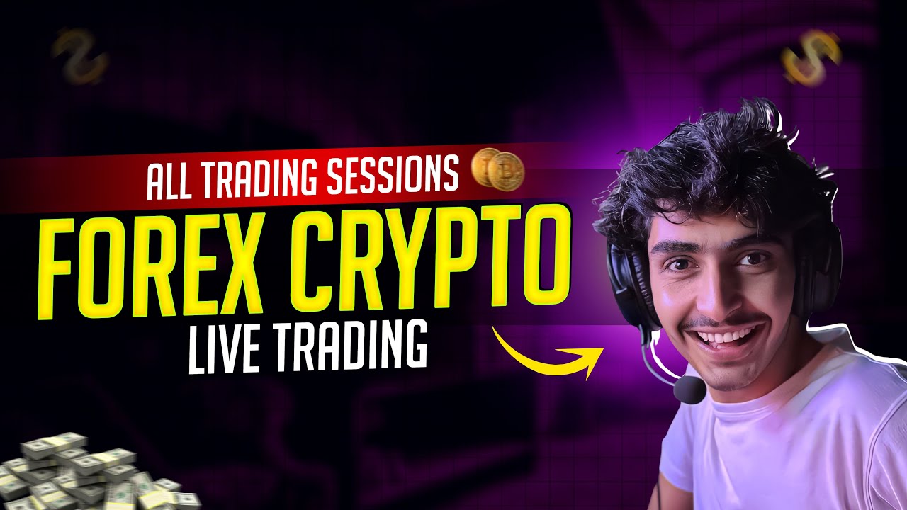 Forex & Crypto Live Trading Session #10 | XAUUSD Trading Live Stream ...