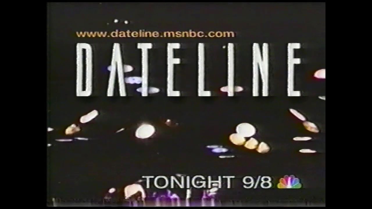 1998 NBC Dateline promo - YouTube