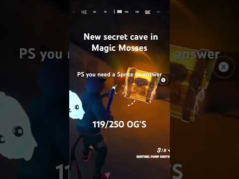 New secret cave in Magic Mosses #fortnitememefortnite #fortnite - YouTube