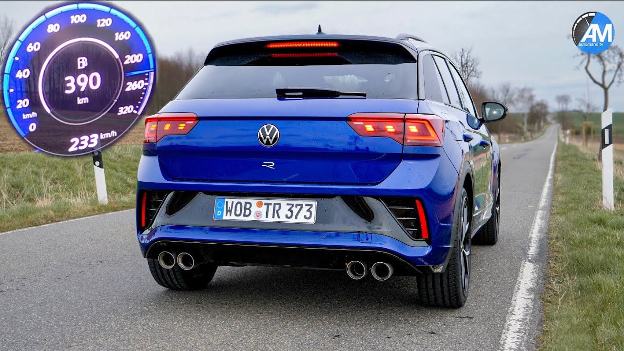 NEW! T-Roc R Facelift (300hp) | 0-100 km/h & 100-200 km/h acceleration🏁 ...