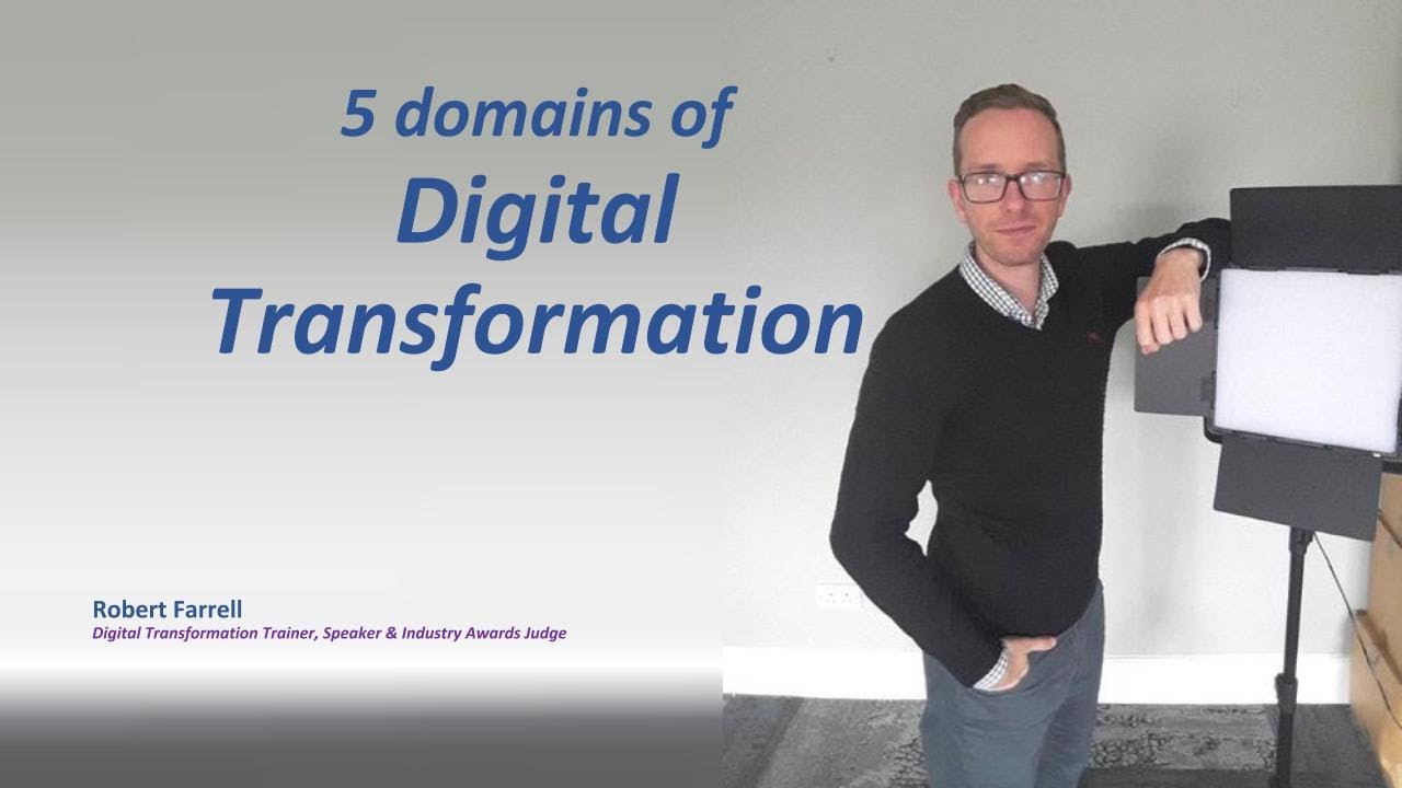 Digital Transformation: 5 Domains - YouTube