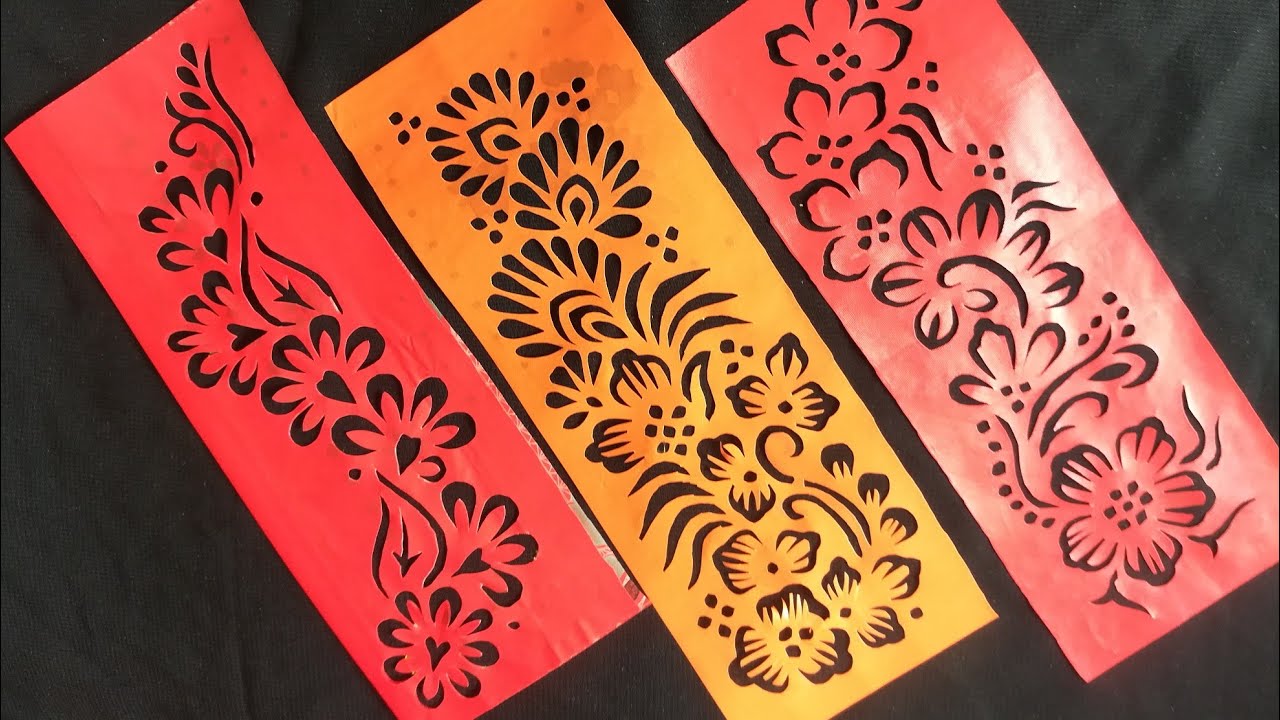 Maruthani sticker cutting//New video for beginners. - YouTube