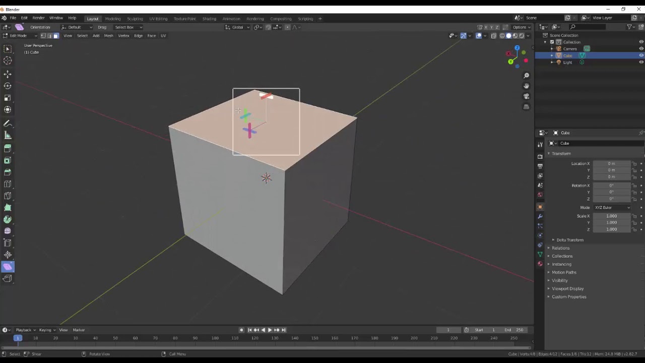 12. Blender 3D - Shear - YouTube