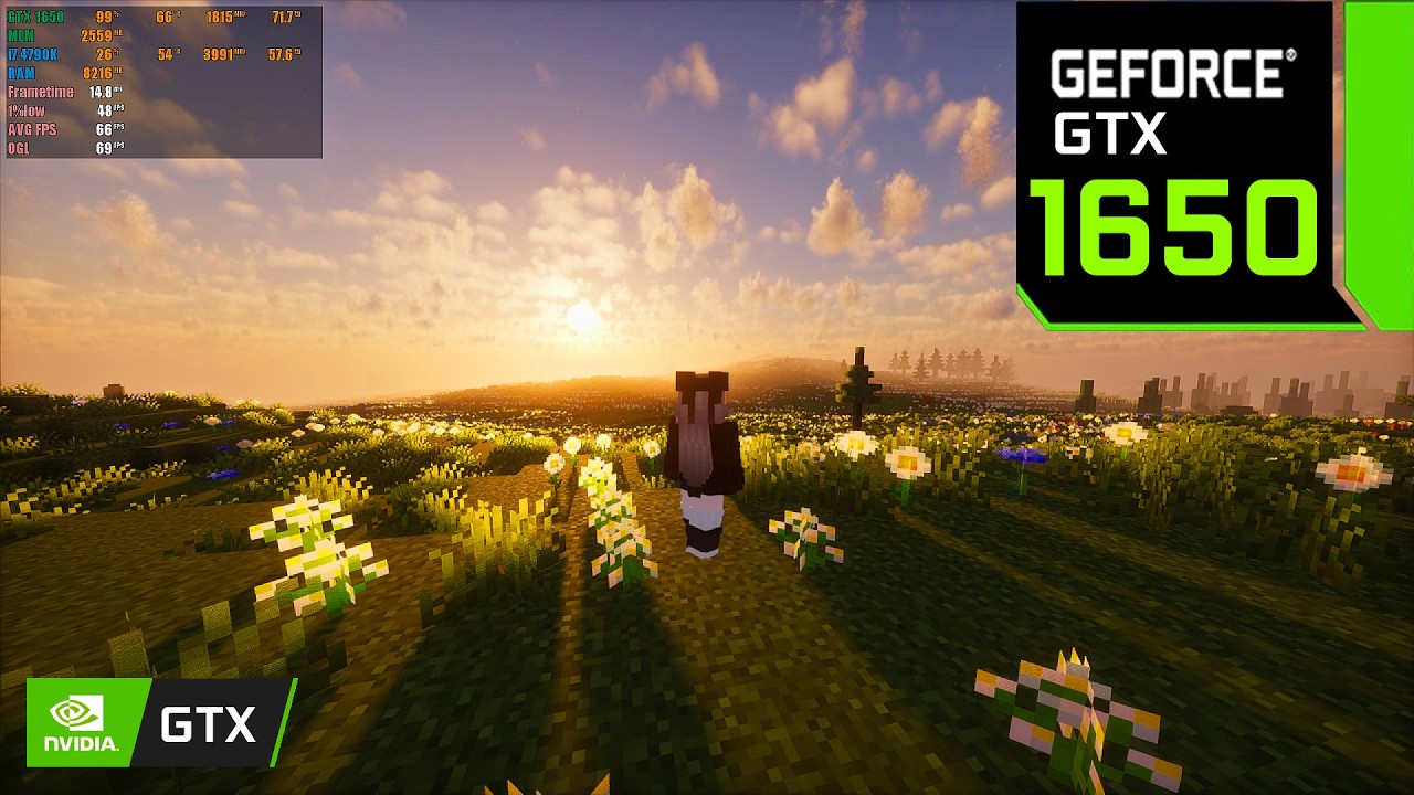 Minecraft Photon Shaders FPS Test | GTX 1650 | 1080p - YouTube