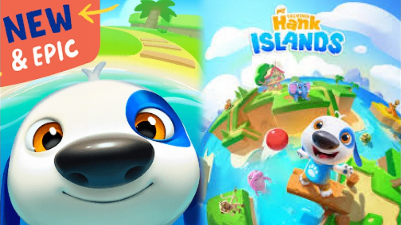 My Talking Hank Islands New Adventure With Monkey And Lion - My Talking ...