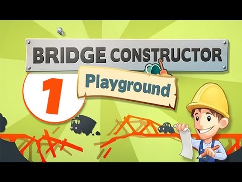 Bridge Constructor Playground | Ep1 | EL TUTORIAL - YouTube