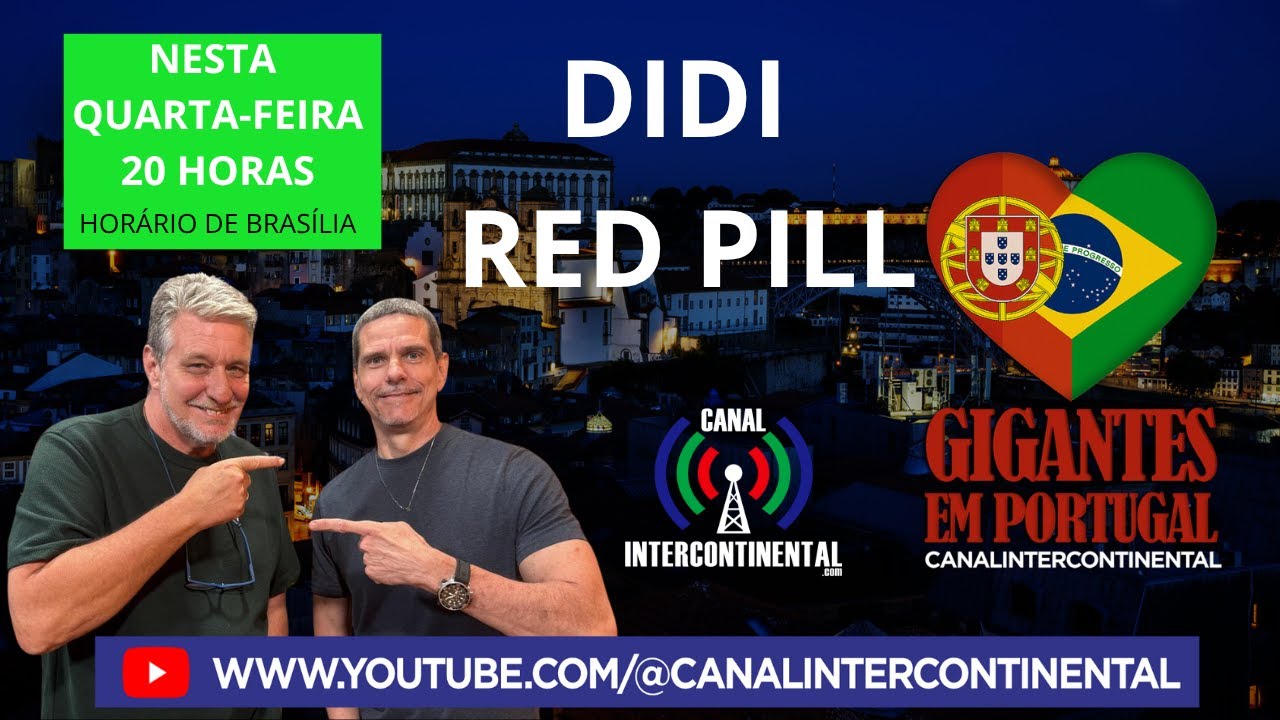 Super entrevista com Didi Red Pill, em Portugal - YouTube