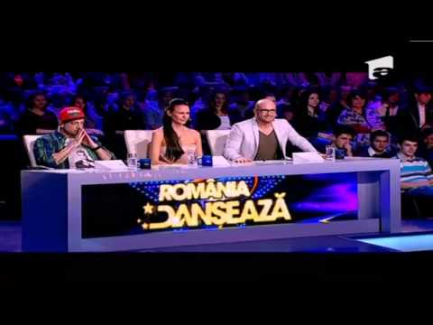 Romania danseaza Bendeac o saruta pe Monica Petrica 17 Martie 2013