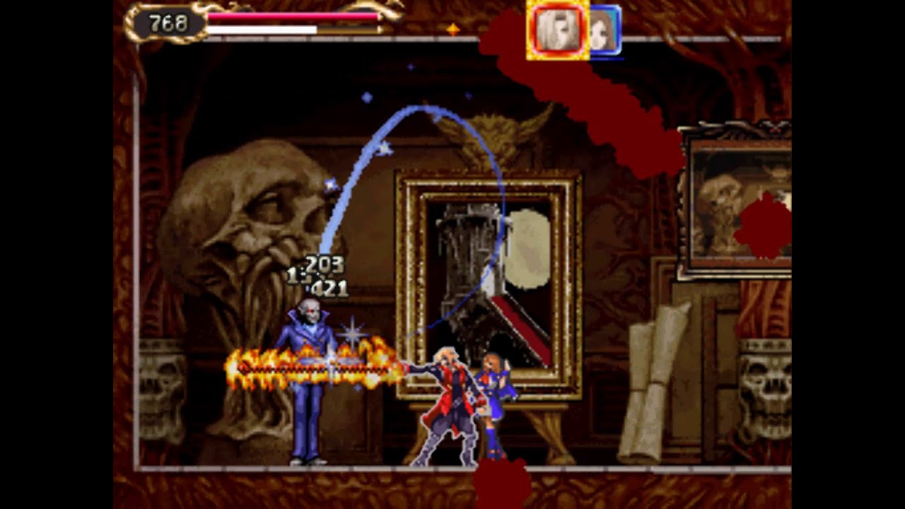 Brauner Boss Fight (No Damage) - Castlevania Portrait of Ruin. - YouTube